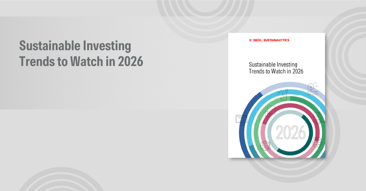 Sustainable Investing Trends to Watch in 2026